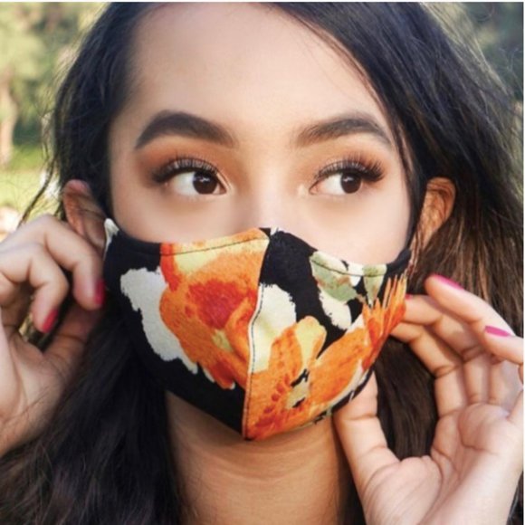Hand Crafted | Other | Handmade Sunny Flower Face Mask | Poshmark